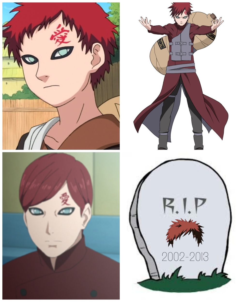 7 Meme Gaara yang Bikin Ngakak, Rambutnya Jadi Klimis