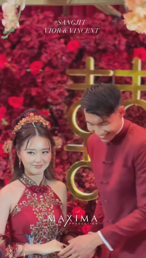 7 Potret Prosesi Sangjit Nita Vior dan Vincent Jelang Nikah