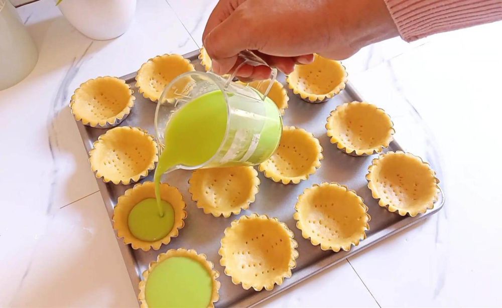 Resep Pie Susu Mini Pandan