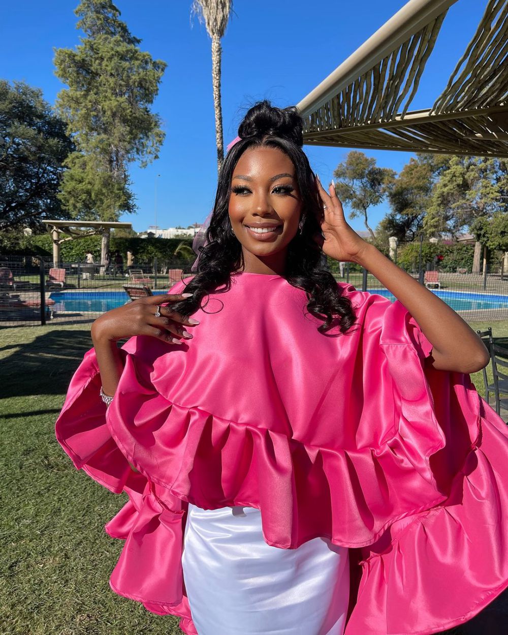 7 Potret Prisca Anyolo, Finalis Miss Universe 2024 Namibia 7 Potret Prisca Anyolo, Finalis Miss Universe 2024 Namibia