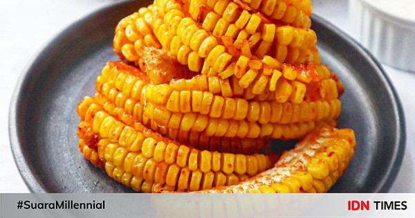 Resep Jagung Goreng Keriting Bumbu Balado, Hemat Bahan!