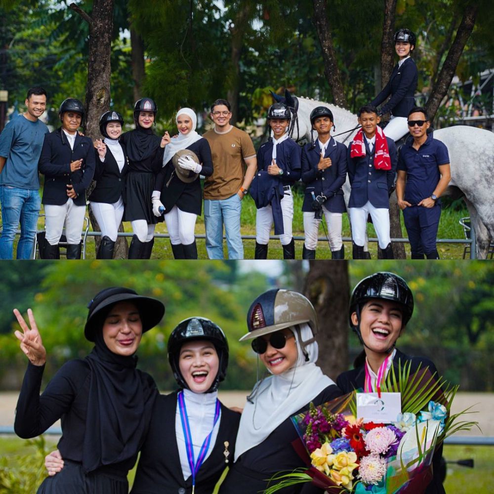 7 Potret Raya Kohandi Juara Pertama Berkuda TOSI Season 3