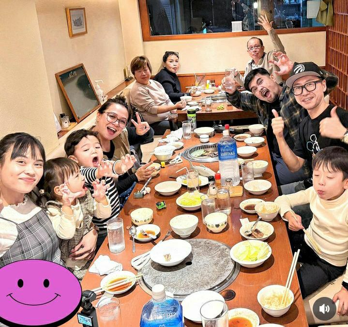 10 Momen Pertemuan Keluarga Abe Cekut dan Ritsuki, Akrab!