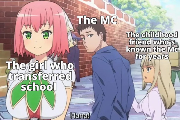 7 Meme Anime Romcom Terkocak, Teman Masa Kecil Selalu Kalah