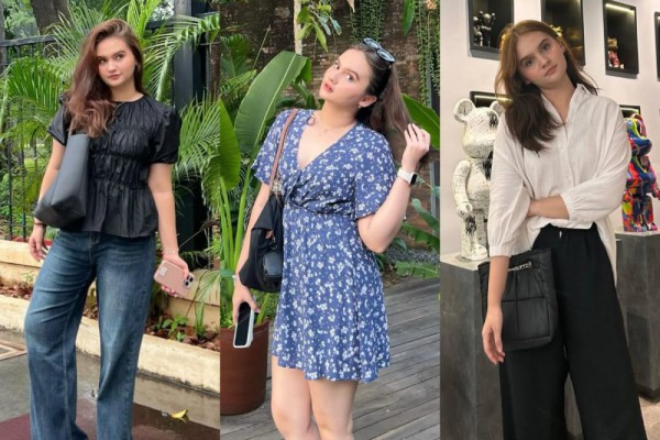 OOTD Jessica Rosmaureena, Pacar Hokky Caraka Striker Timnas