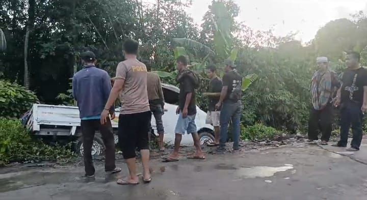 Komplotan Pembobol Toko Ditangkap Usai Mobil Terperosok