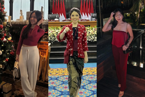 8 OOTD Minimalis Nuansa Merah untuk Rayakan Natal, Fresh!