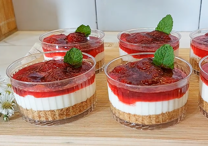 Resep Strawberry Cheesecuit yang Lezat