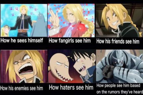 8 Meme Edward Elric, Karakter Utama Fullmetal Alchemist