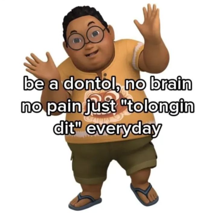 7 Meme Dennis dari Kartun Adit & Sopo Jarwo