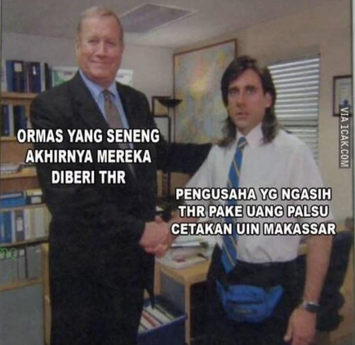 7 Meme Ormas Minta THR Jelang Lebaran