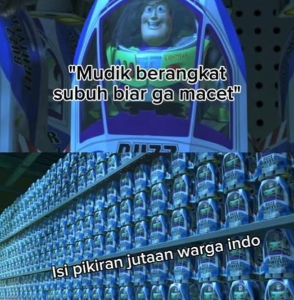 7 Meme Perantau saat Mudik 2025, Macet Gak Jadi Halangan