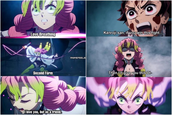 8 Meme Mitsuri Kanroji, Pilar Cinta yang Hobi Makan Banyak!