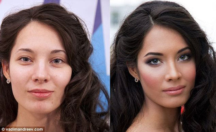 30 Foto Before After Makeup Ini Bakalan Bikin Kamu Shock Abis!