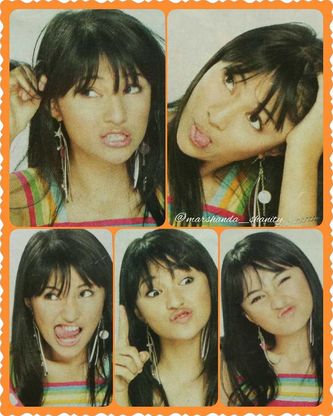 10 Potret Jadul Marshanda, Ratu Sinetron Sejak Belia | IDN Times