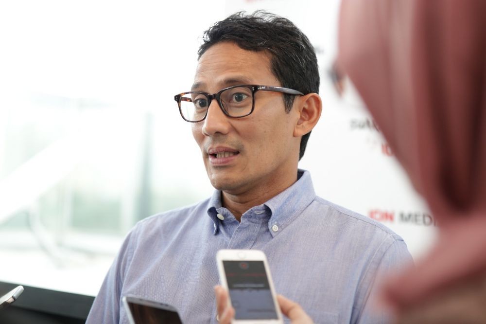 Erick Thohir Sindir Soal Sandiwarauno, Ini Kata Sandiaga Erick Thohir Sindir Soal Sandiwarauno, Ini Kata Sandiaga