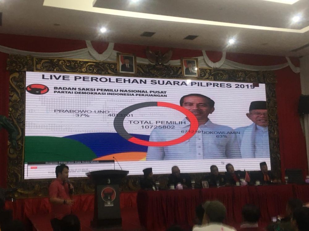 PDIP Tantang Kubu Prabowo dan BPN Adu Data Soal Hasil Real Count PDIP Tantang Kubu Prabowo dan BPN Adu Data Soal Hasil Real Count