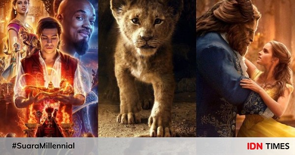10 Film Live Action Disney Berpendapatan Tertinggi, Siapa Juaranya?