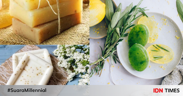 8 Inspirasi DIY Sabun Homemade Berbahan Alami dan Kaya Manfaat