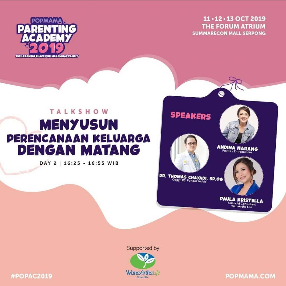 Belajar Jadi Orangtua Millenial Bersama Popmama Parenting Academy 2019