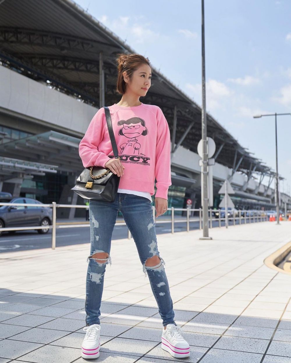 9 OOTD ala Ruby Lin 'Putri Huan Zhu', Referensi Gaya Mahasiswi