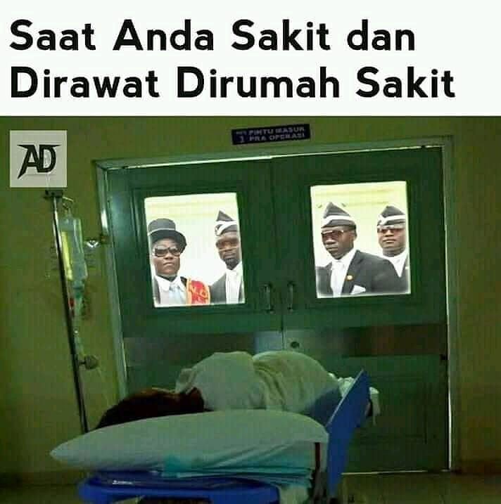 Videonya Viral di Sosmed, 11 Meme Pembawa Peti sambil Joget Ini Kocak