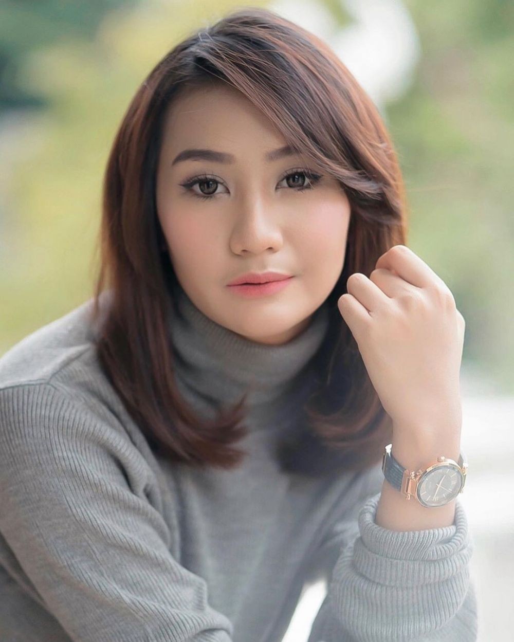 Makeup ala Disha Devina 'Suara Hati Istri', Flawless bak Seleb Korea