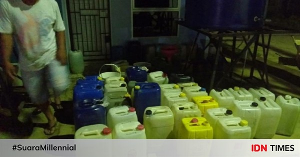 Ratusan Warga di Lebak Murni Palembang Mengeluh Tak Nikmati Air Bersih