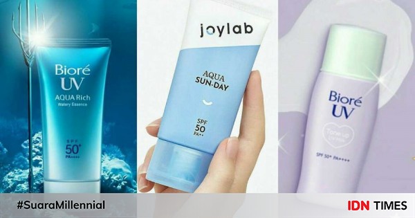 9 Produk Sunscreen Wajah dengan SPF 50, Harga di Bawah Rp180 Ribuan!