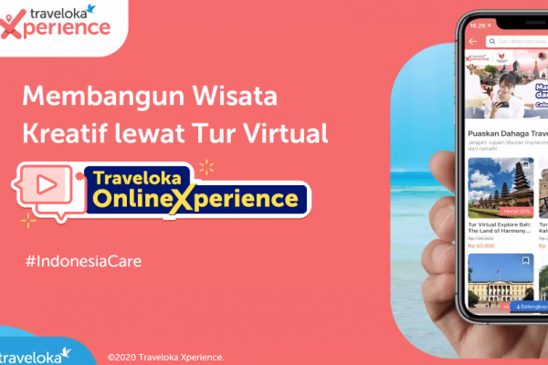 Traveloka Luncurkan Online Xperience, Jelajah Indonesia dari Rumah