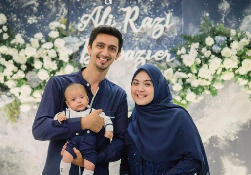 9 Momen Bahagia Akikah Baby Ali Putra Pertama Vebby Palwinta