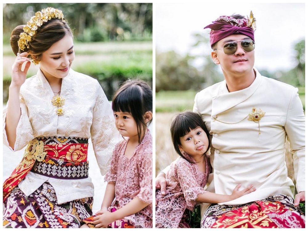 10 Potret Boy William dan Karen Vendela Pakai Adat Bali 10 Potret Boy William dan Karen Vendela Pakai Adat Bali