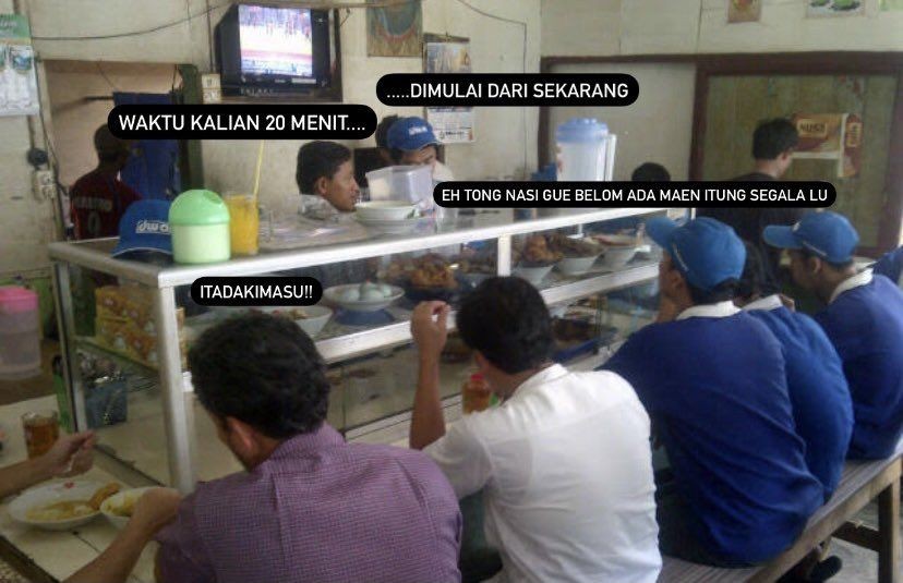 PPKM Diperpanjang, 10 Meme Lucu Makan Dine-in Cuma 20 Menit PPKM Diperpanjang, 10 Meme Lucu Makan Dine-in Cuma 20 Menit