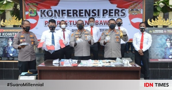 Polres Tulang Bawang Ungkap 192 Kasus Dan Tangkap 62 Orang