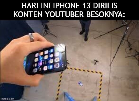 10 Meme iPhone 13 yang Baru Dirilis Ini Bikin Ngakak Abis