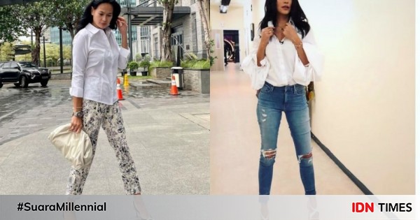 9 Adu Gaya Donna Harun Vs Sophia Latjuba, Awet Muda!