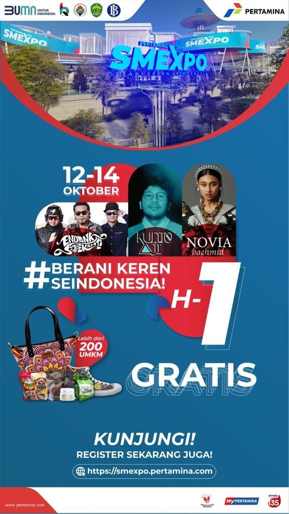 Pertamina Gelar Smexpo 2021 Besok