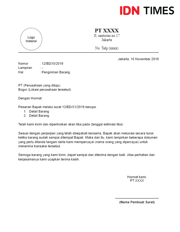 Contoh Surat Pengantar 6 Contoh Surat Pengantar Terlengkap Untuk – Bilarasa Contoh Surat Pengantar 6 Contoh Surat Pengantar Terlengkap Untuk – Bilarasa