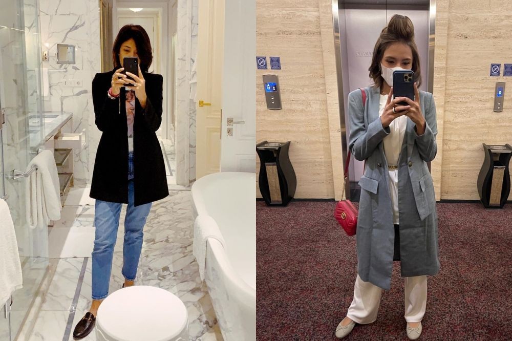 10 Adu Gaya Lucy Wiryono vs Angie Ang, Duo Host MotoGP Modis