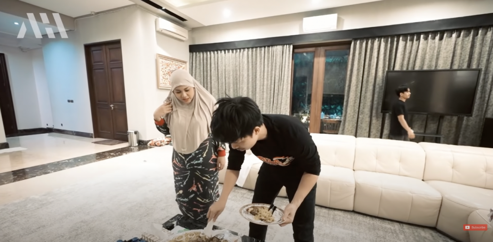 10 Momen Buka Puasa Pertama Aurel dan Atta Bareng Ameena