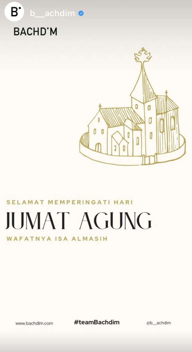 10 Ucapan Selamat Jumat Agung 2022 Dari Para Artis Indonesia