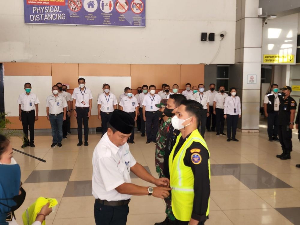 Posko Angkutan Lebaran Bandara Hasanuddin Mulai Beroperasi