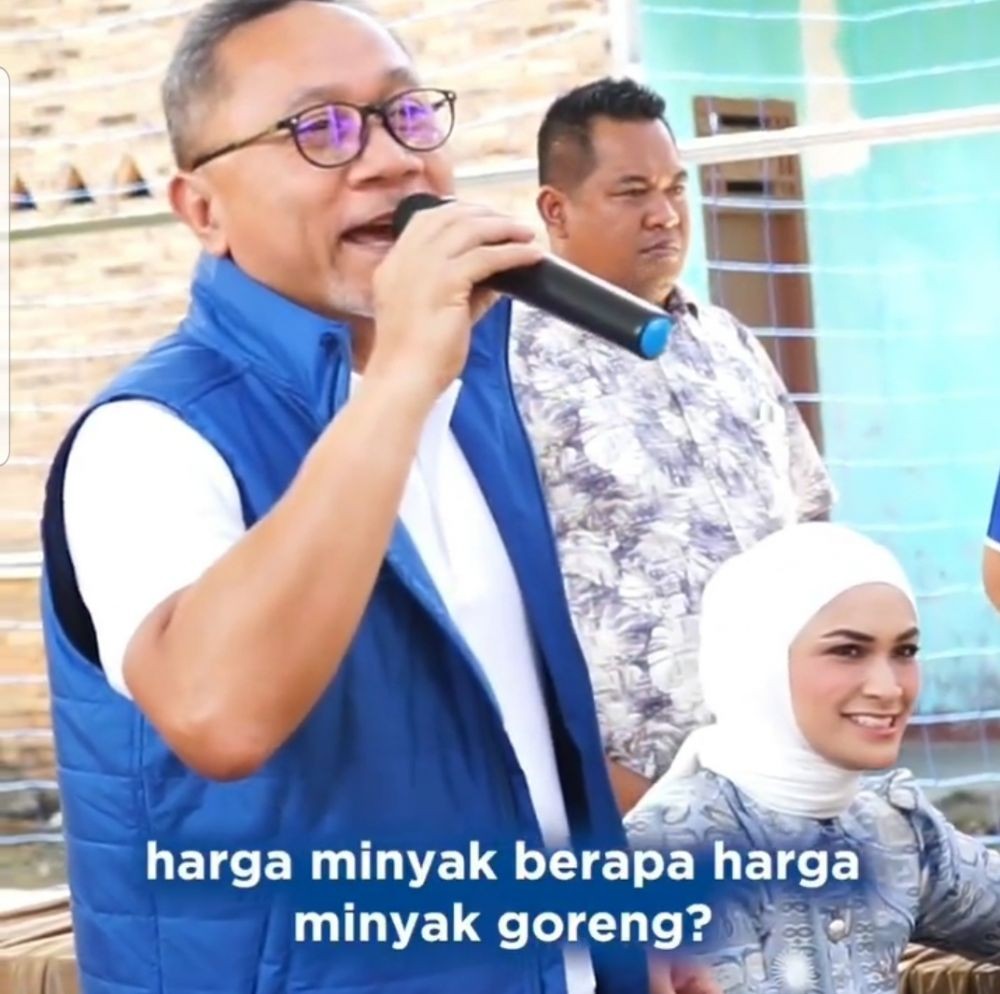Zulhas dan Anaknya Bagi Migor, Jubir Muda PAN: Beli Sendiri Zulhas dan Anaknya Bagi Migor, Jubir Muda PAN: Beli Sendiri