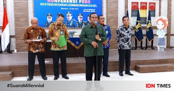Kemenkumham Sulsel Akui Penyelundupan Narkotika ke Lapas Kemenkumham Sulsel Akui Penyelundupan Narkotika ke Lapas