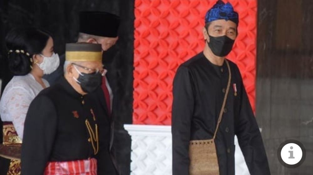 7 Potret Baju Jokowi Saat Ikuti Sidang Tahunan Mpr