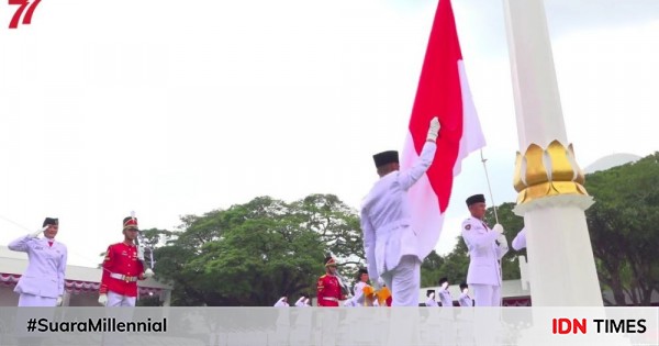 Paskibraka Sukses Kibarkan Merah Putih di Istana Merdeka