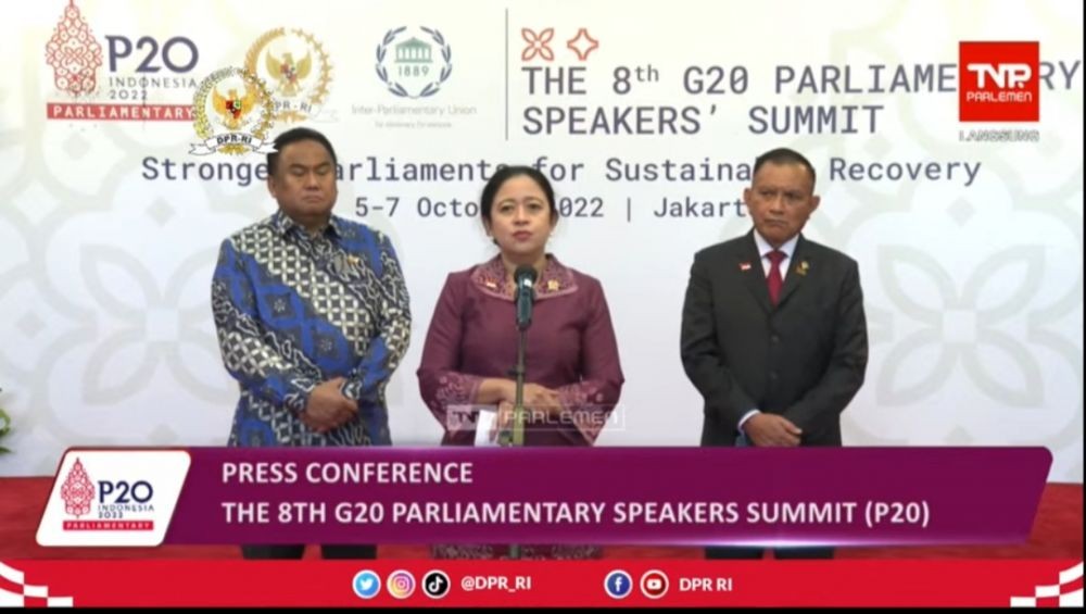 Puan Sebut Peserta P20 Berkomitmen Semua Negara Dapat Pangan Puan Sebut Peserta P20 Berkomitmen Semua Negara Dapat Pangan