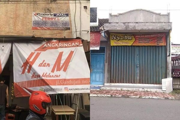 10 Spanduk Toko Pakai Singkatan Kata Ini Bikin Mikir Keras 10 Spanduk Toko Pakai Singkatan Kata Ini Bikin Mikir Keras