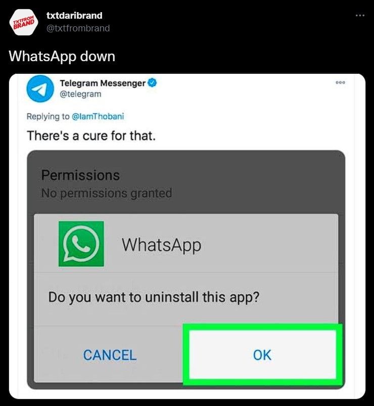 12 Curhatan Lucu Warganet Gara-gara WhatsApp Down, Panik! 12 Curhatan Lucu Warganet Gara-gara WhatsApp Down, Panik!