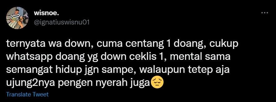 12 Curhatan Lucu Warganet Gara-gara WhatsApp Down, Panik! 12 Curhatan Lucu Warganet Gara-gara WhatsApp Down, Panik!